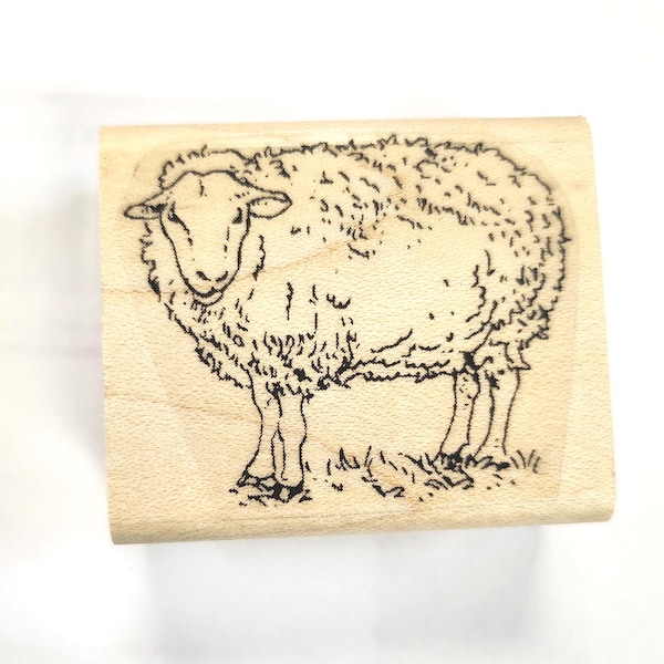 Sheep Stamp - Etsy