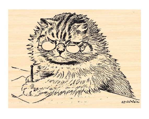 Cat Writing A Letter