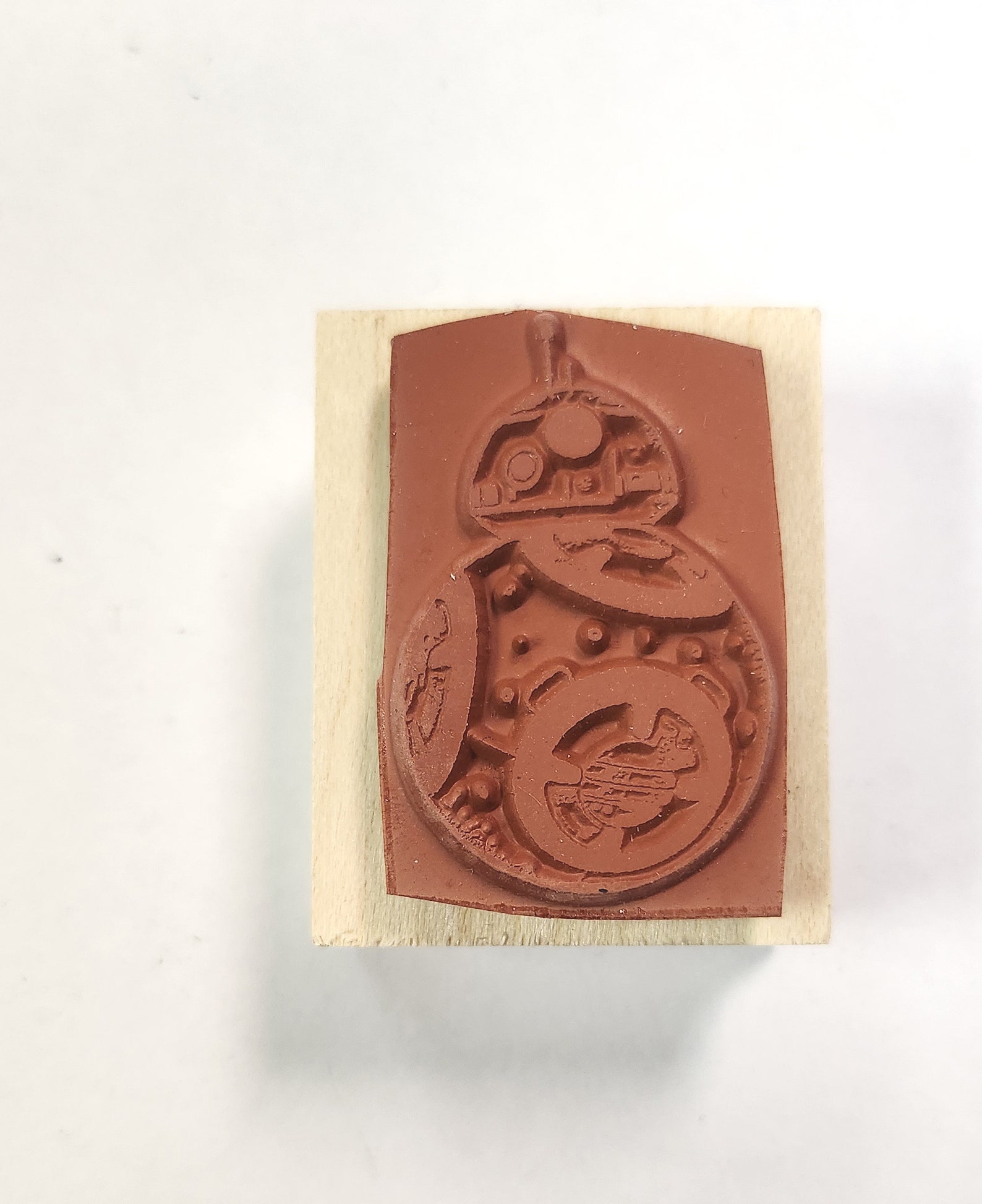 P93 BB8 Robot Rubber Stamp - Etsy
