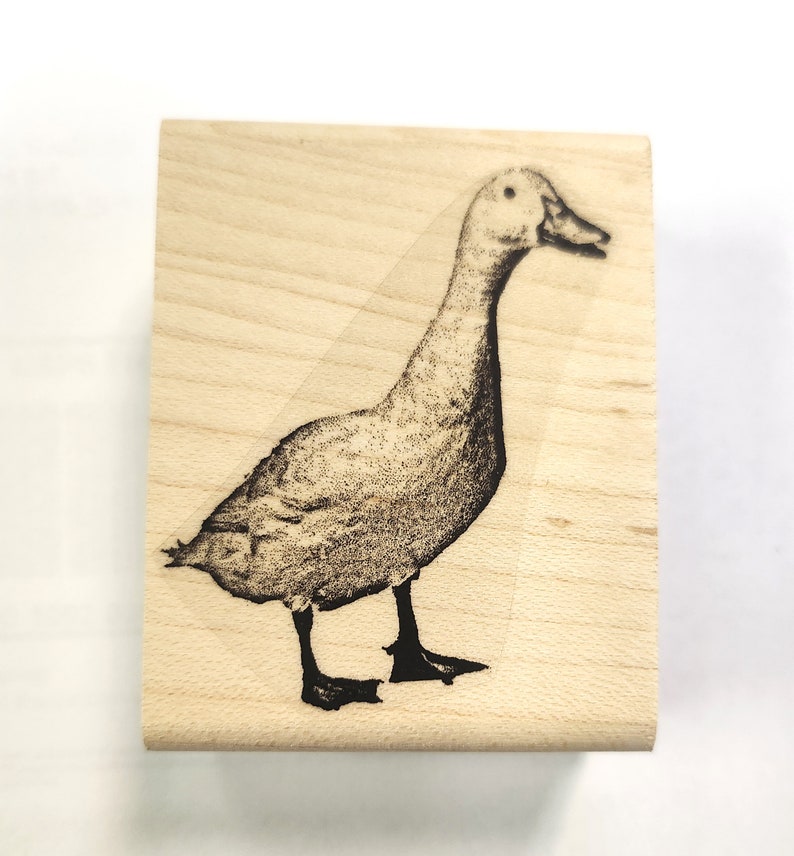 P114 Goose Rubber Stamp - Etsy