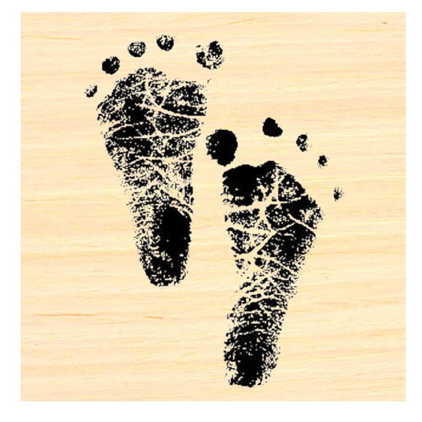 Baby Foot Stamp - Etsy