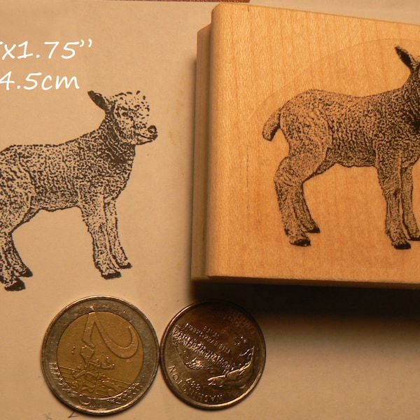 Lamb Stamp - Etsy