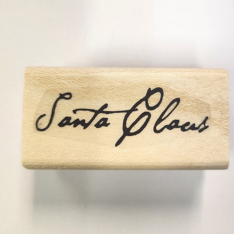 Santa Claus Signature - Etsy
