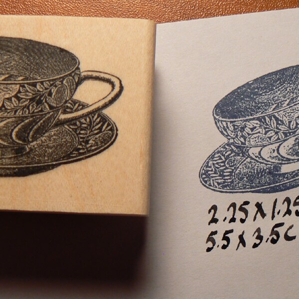 Coffee Cup Stamp - Etsy