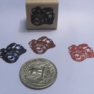P24 Miniature Photo Camera Rubber Stamp WM - Etsy