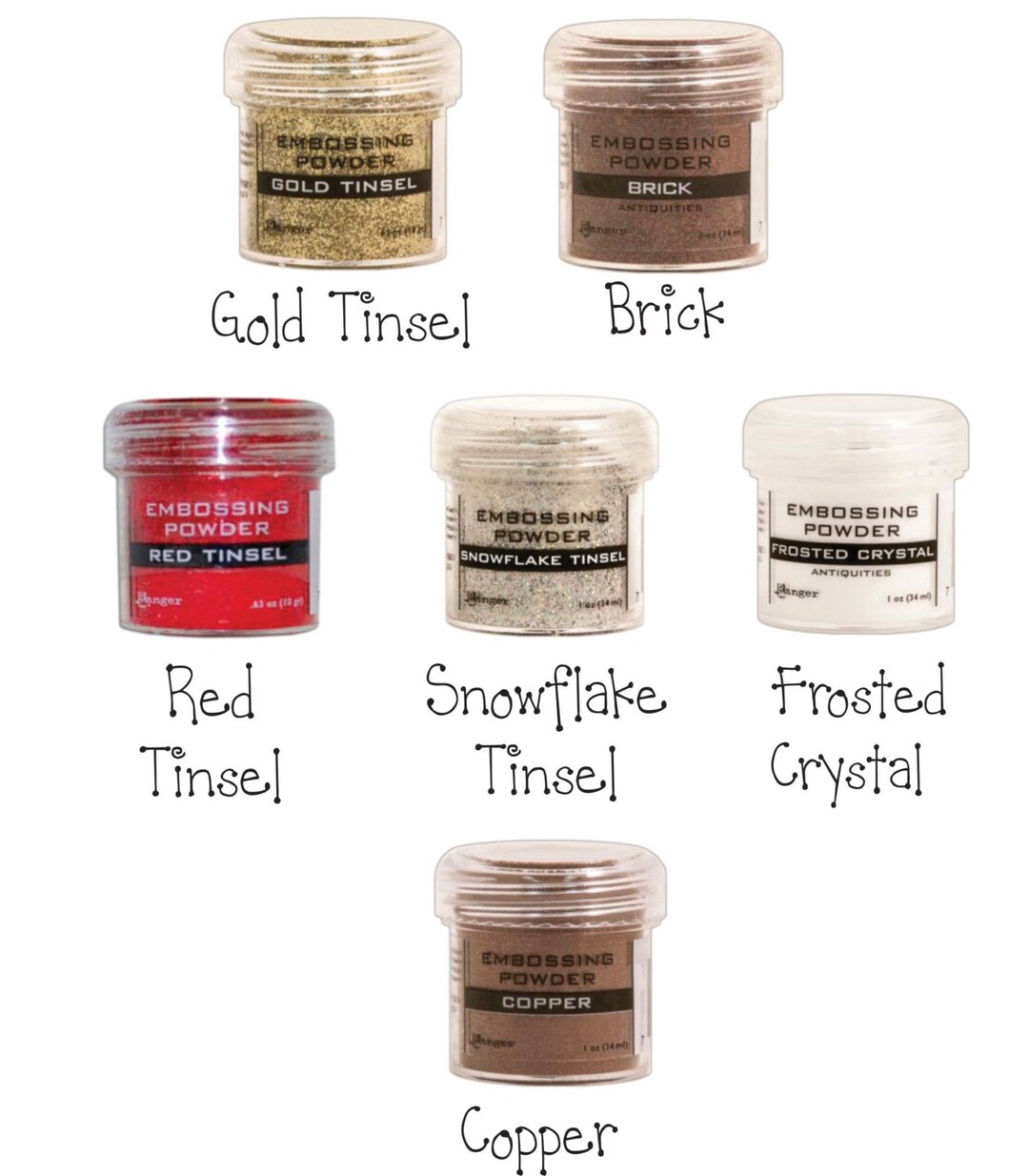 Embossing Powder by Ranger - Etsy