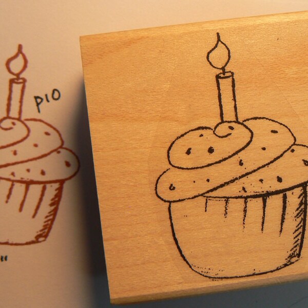 Cupcake Stamp - Etsy