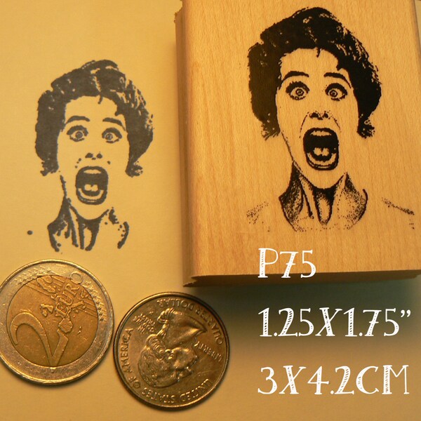Funny Rubber Stamp - Etsy