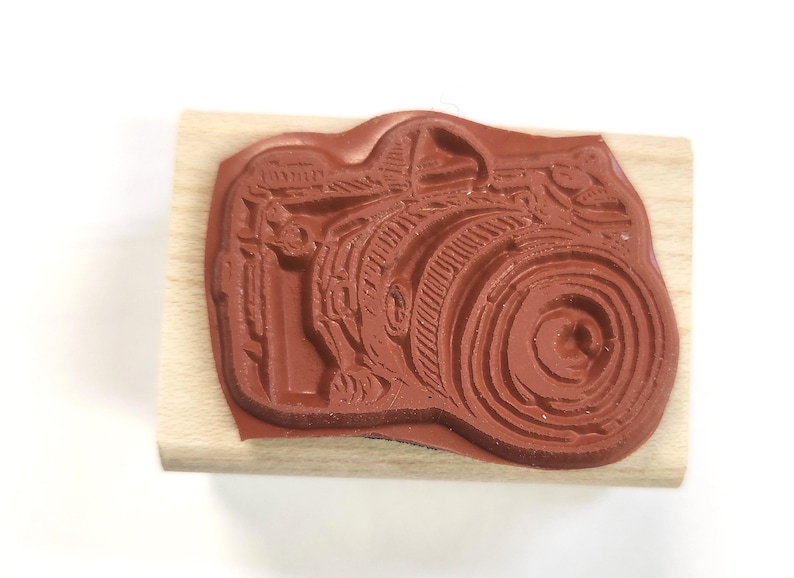 P57 Miniature Camera Rubber Stamp - Etsy