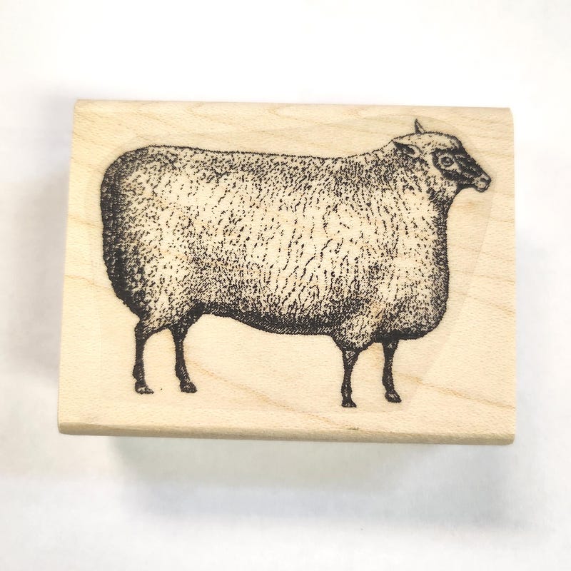 Sheep Stamp - Etsy