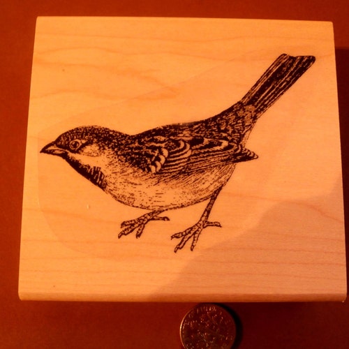 Flying Bird RUBBER STAMP Nature Stamp Bird Stamp Outdoor - Etsy