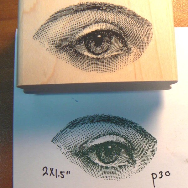 Eye Rubber Stamp - Etsy