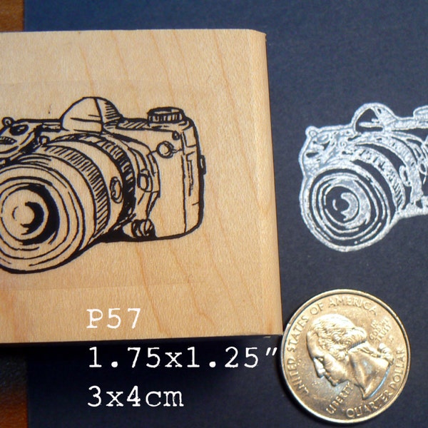 Camera Stamp - Etsy