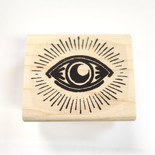Eye Rubber Stamp - Etsy