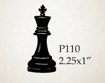 Chess Board Rubber Stamp - Etsy