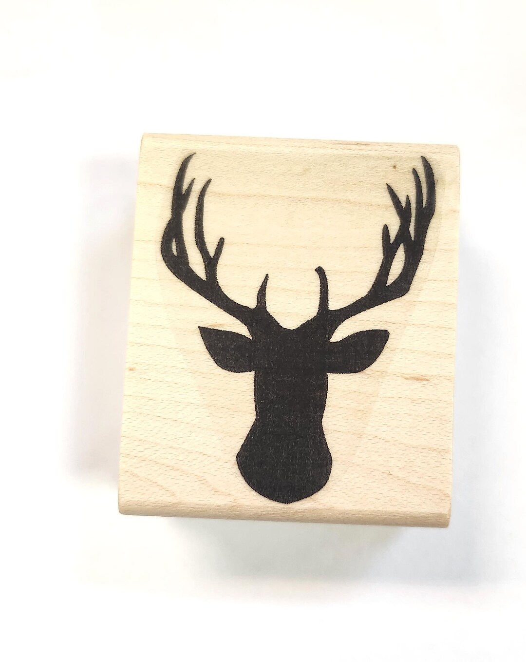 Stag, Antlers Rubber Stamp P89 - Etsy