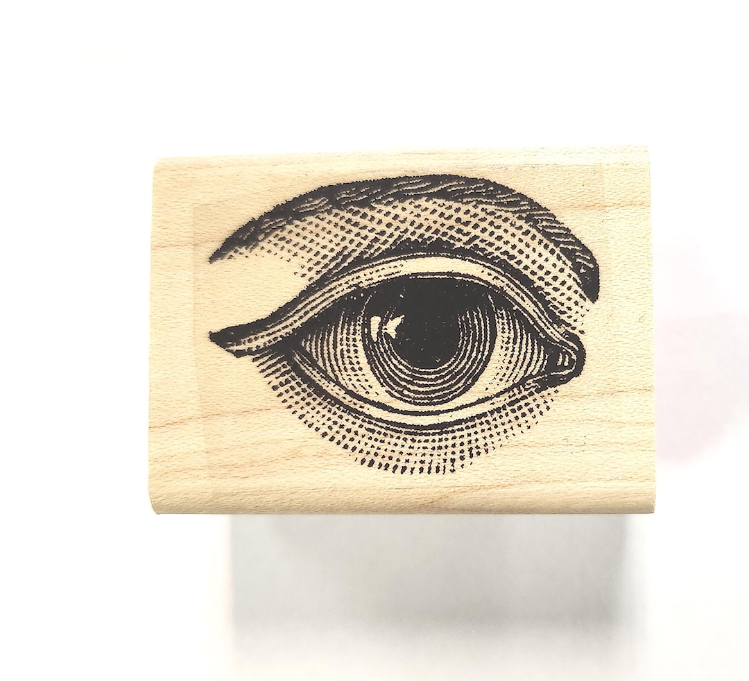 Eye Rubber Stamp P30 - Etsy