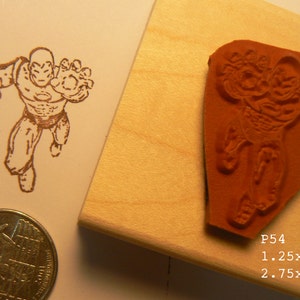 P54 Iron Man Line Art Rubber Stamp - Etsy