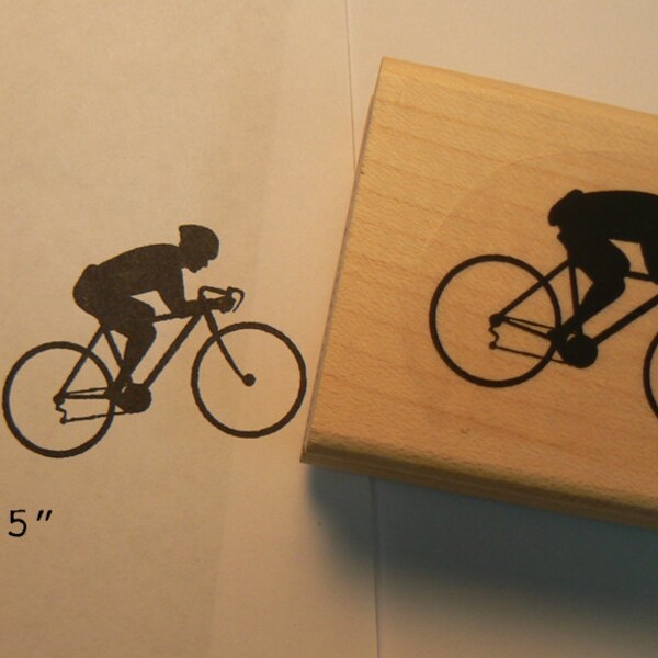 Bicycle Stamp - Etsy