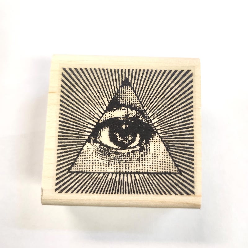 Triangle Stamp - Etsy