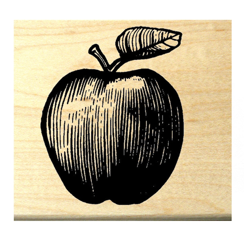 Apples Rubber Stamps - Etsy