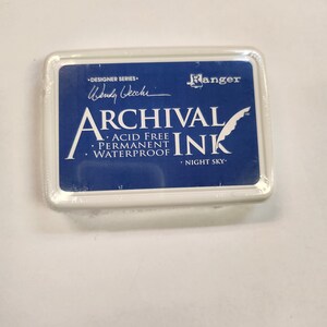 Night Sky Blue Ink Pad by Ranger - Etsy