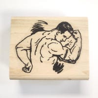 Green Man Rubber Stamp - Etsy Canada