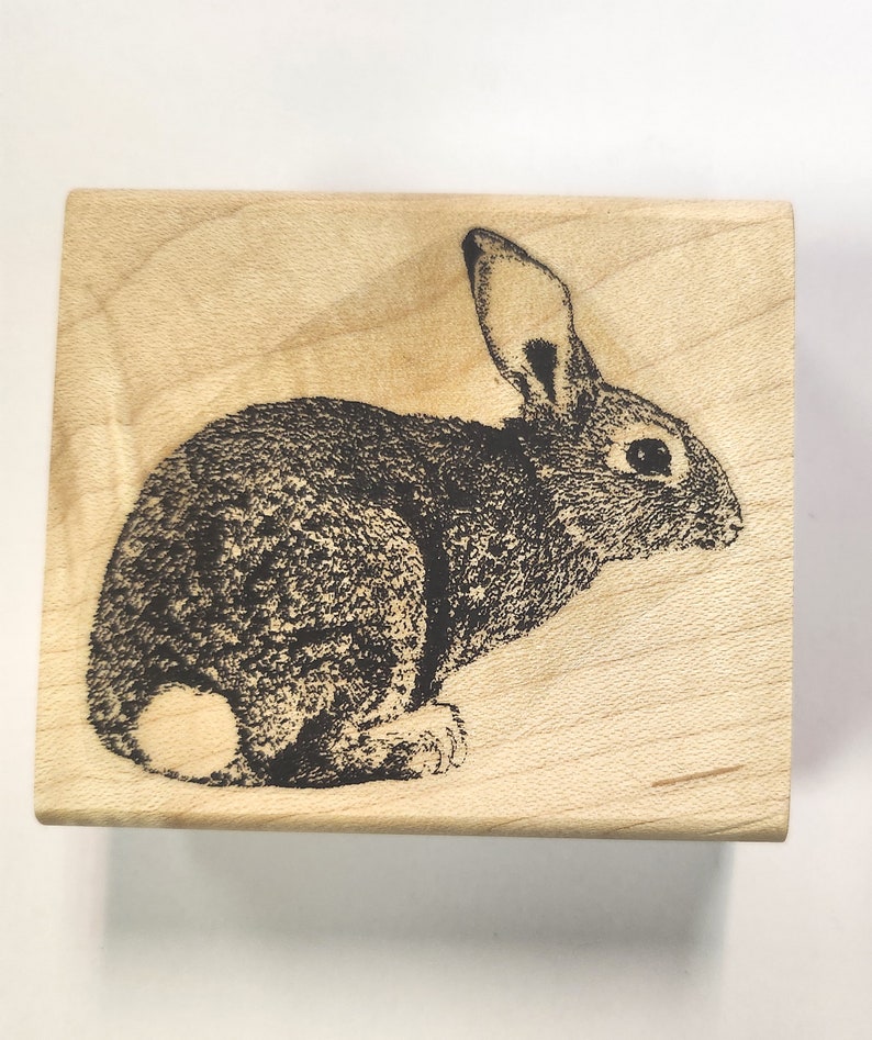 P58 Rabbit, Bunny Rubber Stamp - Etsy