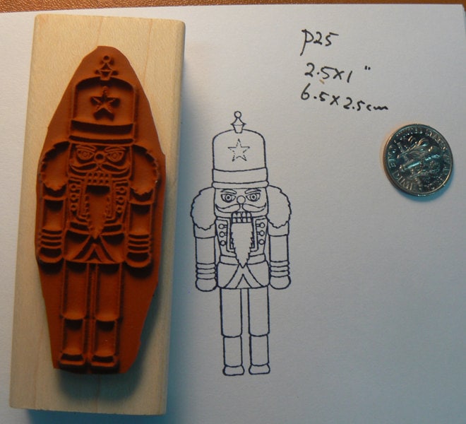 The Nutcracker Rubber Stamp WM P25 - Etsy