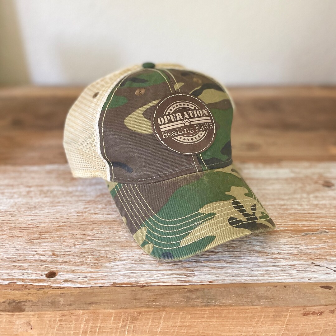 Operation Healing PAWS Hat, Trucker Cap, Baseball Hat, Unstructured ...