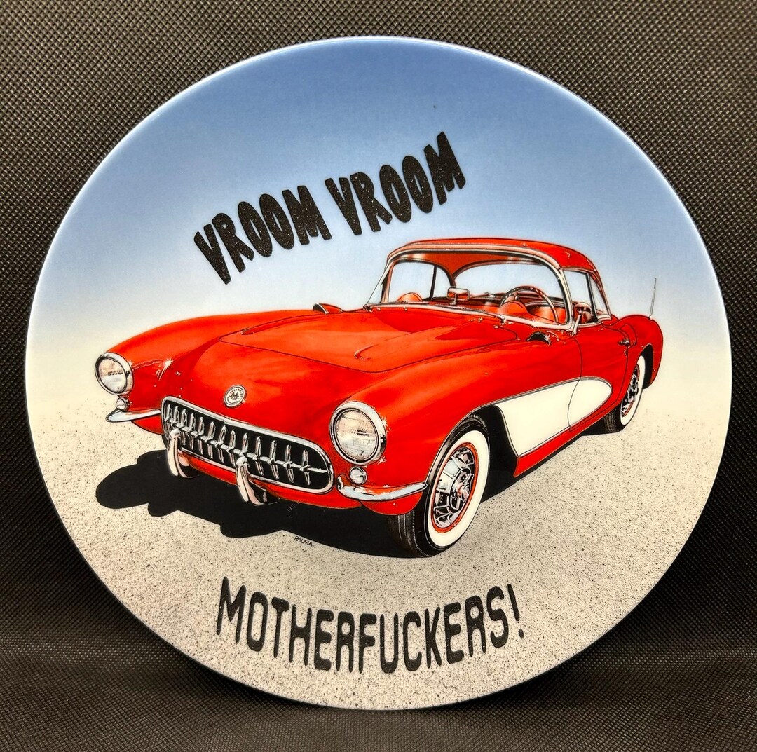Customized 1989 Vintage vroom Vroom Motherfckers 57 Vette COLLECTIBLE ...
