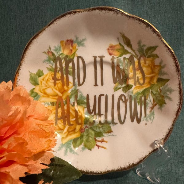 Coldplay Yellow - Etsy