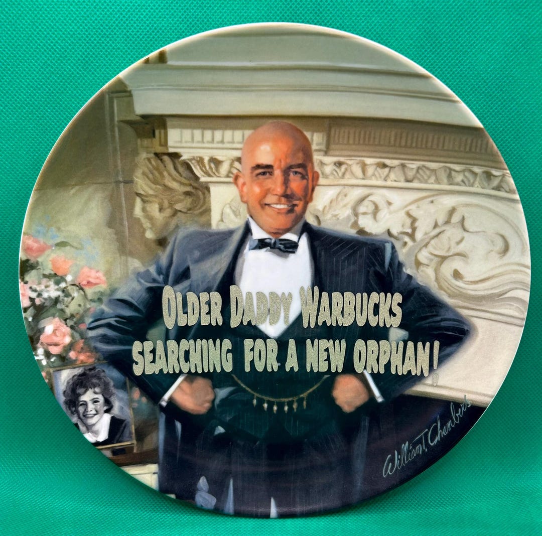 Customized Vintage older Daddy Warbucks Searching for a New Orphan ...