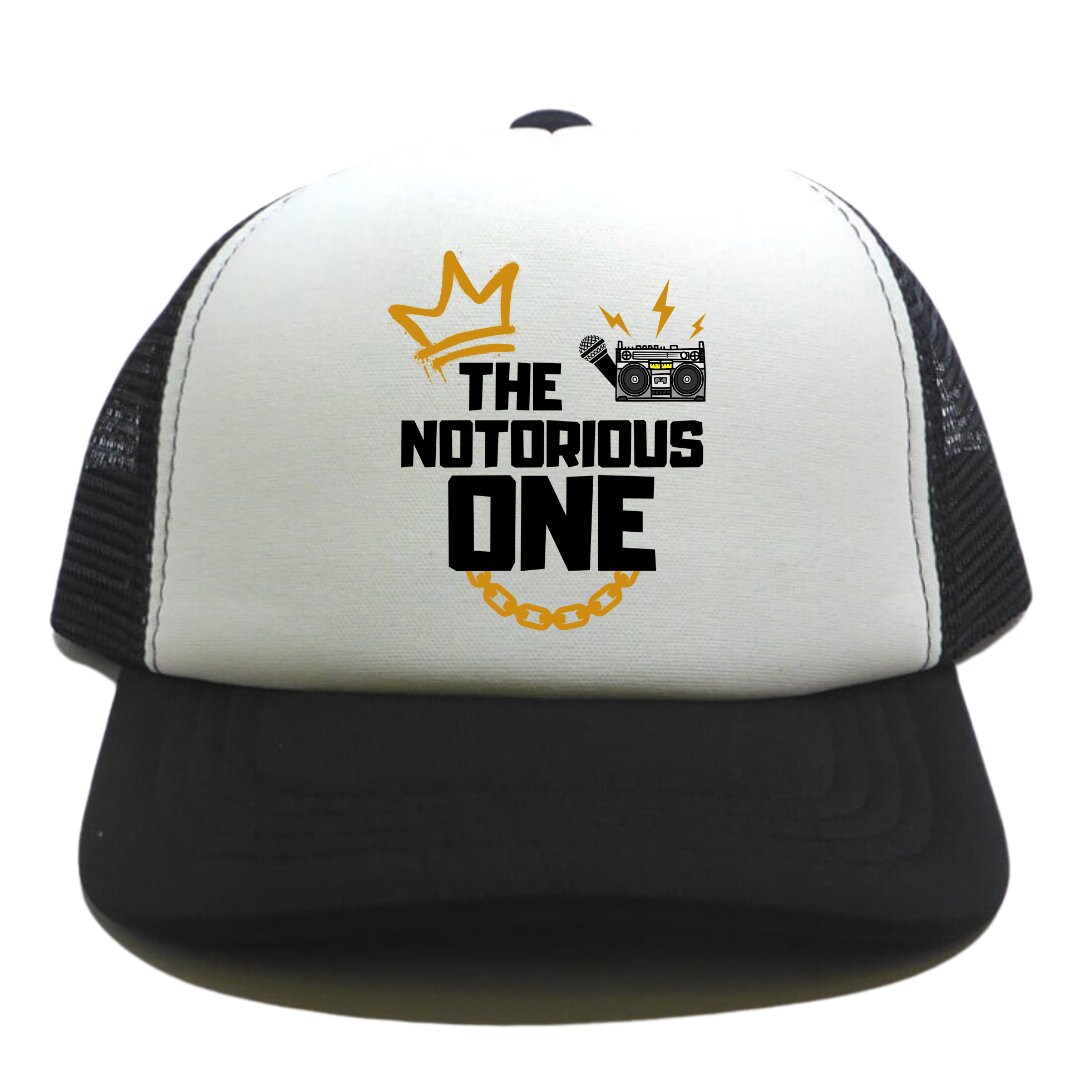 The Notorious One, Notorious O.N.E, First Birthday Hat, One, Birthday ...