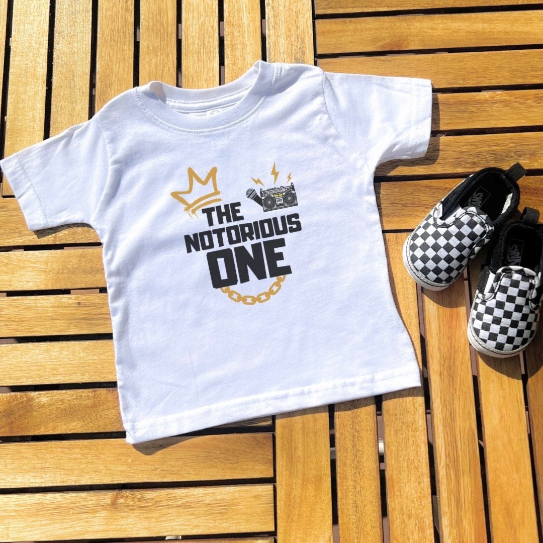 The Notorious One Birthday Shirt. the Notorious One, Notorious One 1st ...