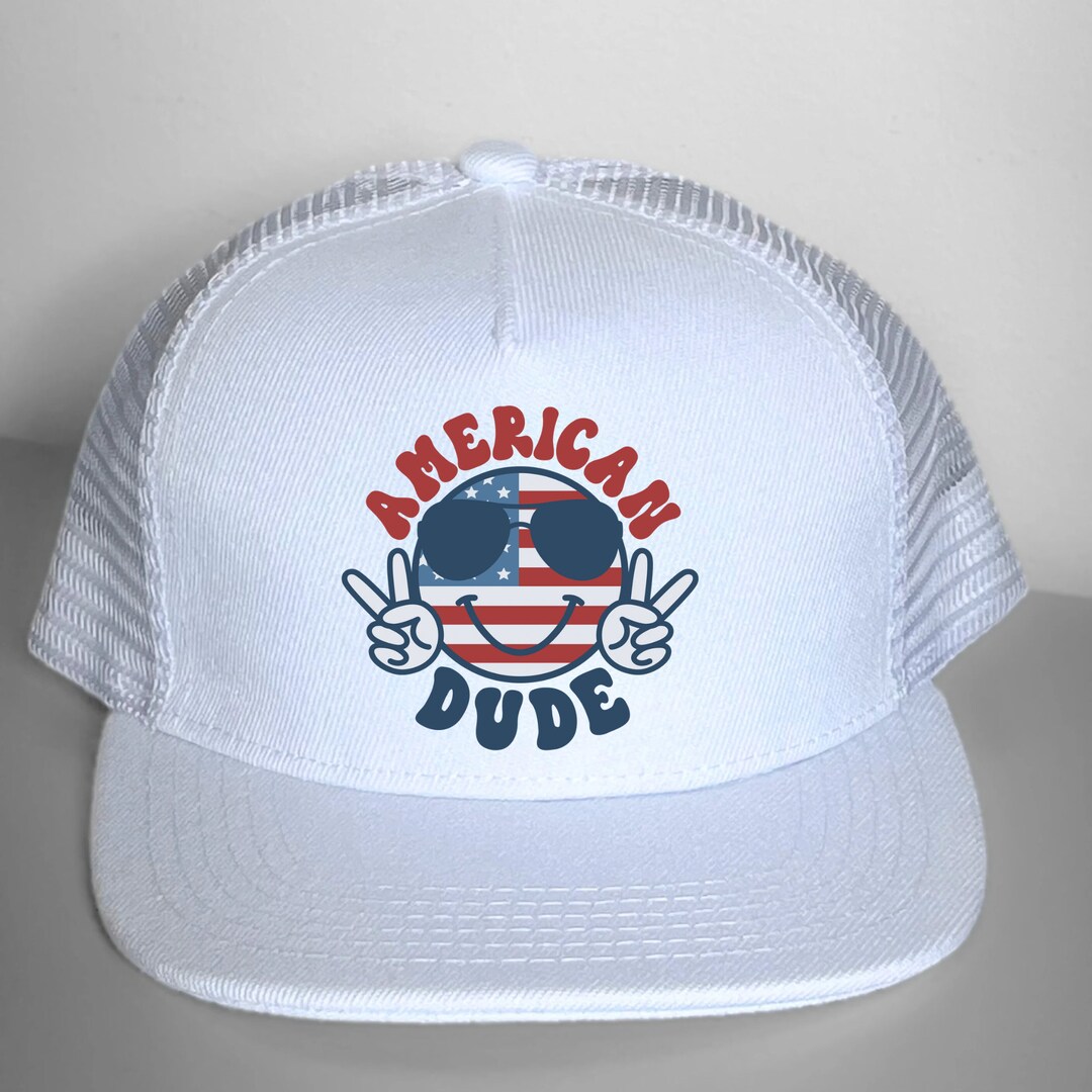 July 4th Hat, Memorial Day Hat, Red White and Blue Hat, American Flag ...