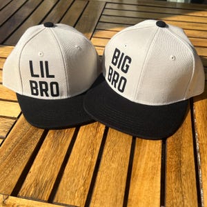 Big Brother Hat, Little Brother Hat, Promoted to Big Brother Gift ...