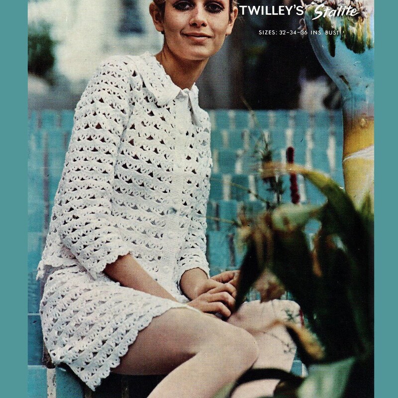 1960s Shell Dress Pattern - Etsy