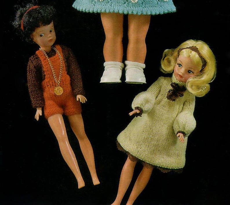 Vintage Sindy Doll Fashion Doll Large Doll Clothes Dress Sweater Outfit ...