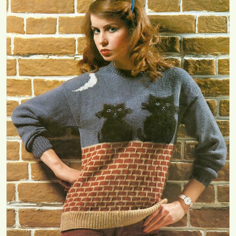 Cat Knitting Pattern - Etsy