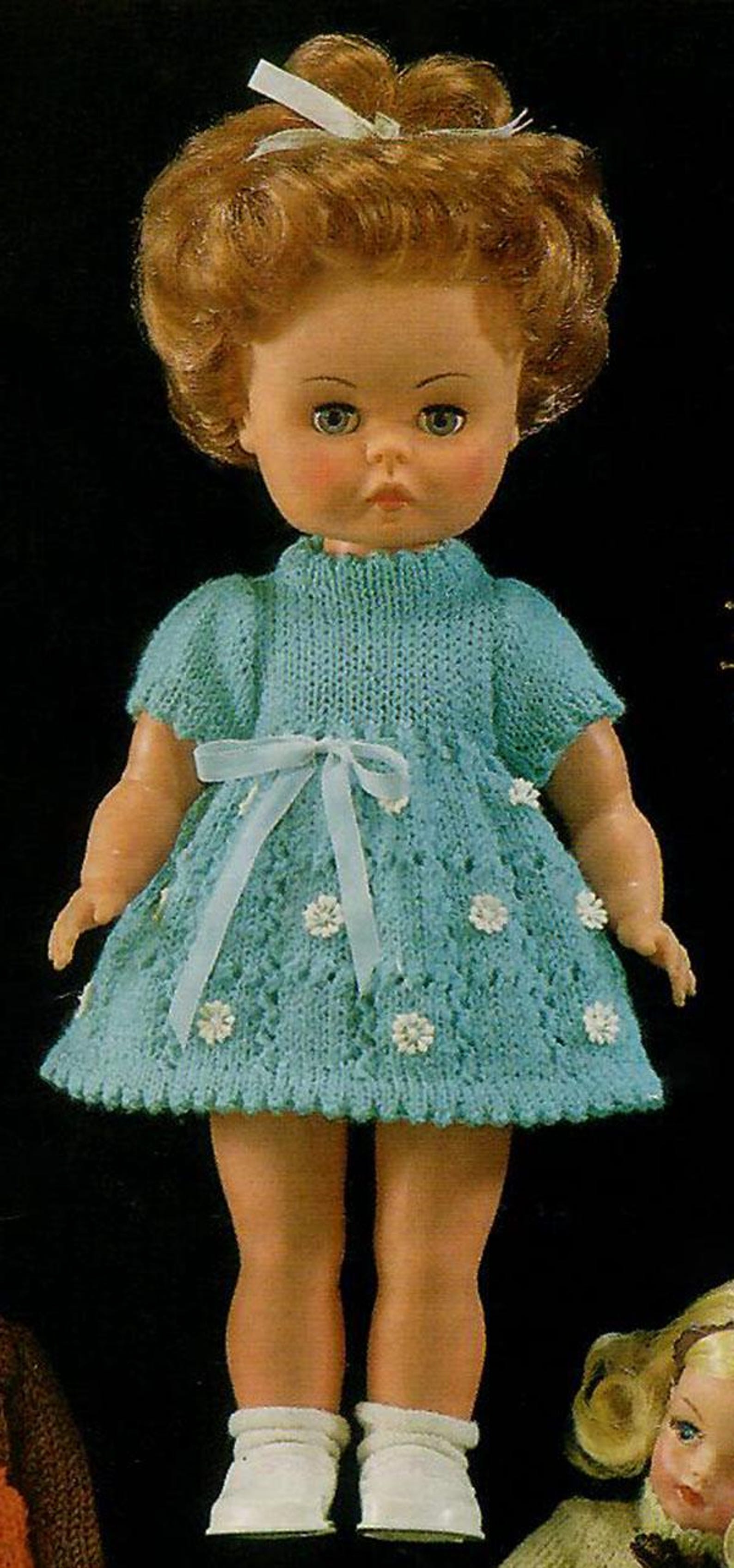 Vintage Sindy Doll Fashion Doll Large Doll Clothes Dress Sweater Outfit ...