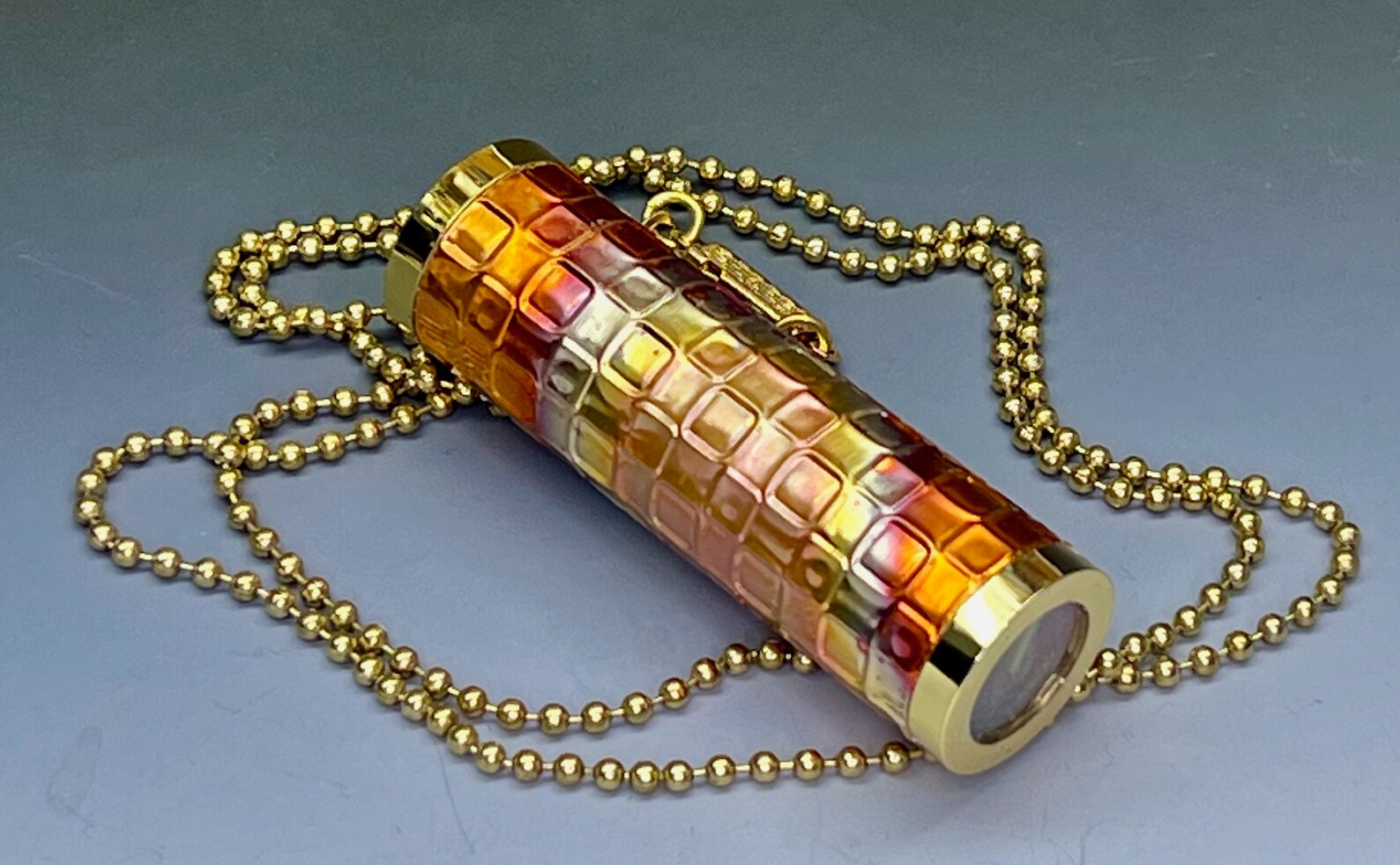 Mini Kaleidoscope Necklace Necklace Kaleidoscope Iridescent - Etsy