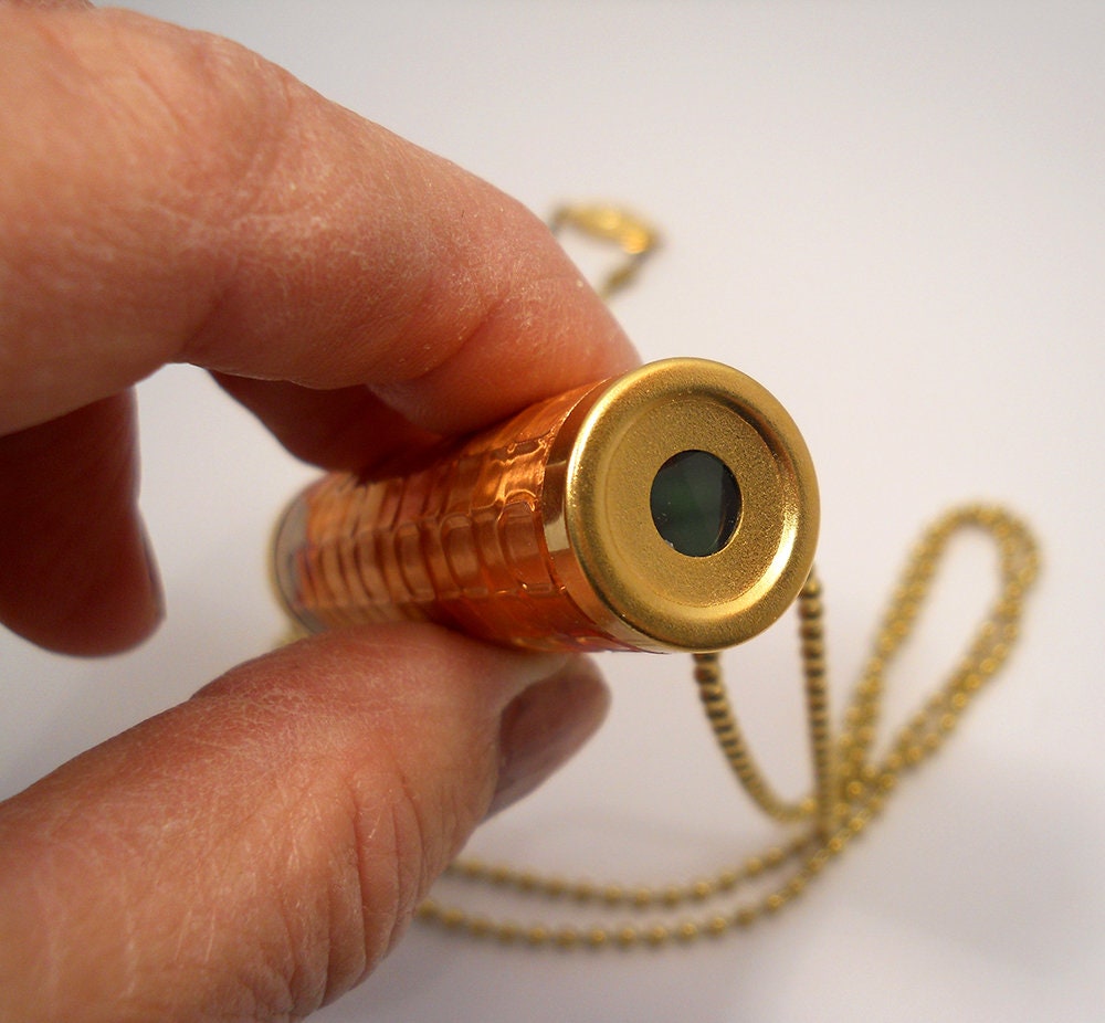 Mini Kaleidoscope Necklace Necklace Kaleidoscope Iridescent | Etsy