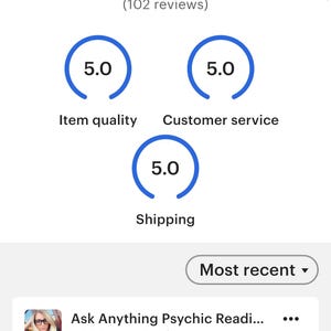 One Questions Psychic Reading Etsy