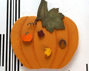 Pumpkin Push Pins - Etsy