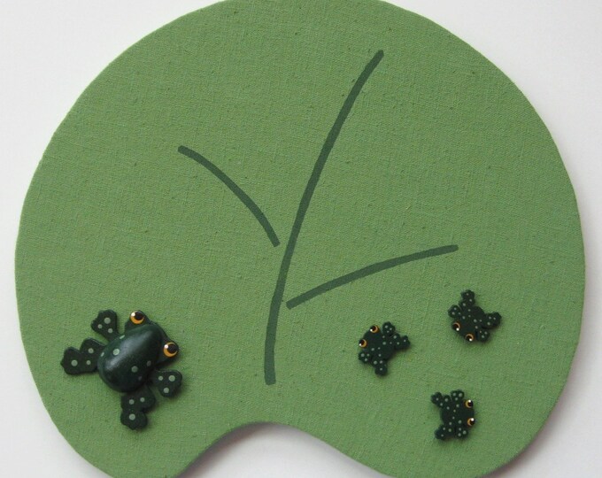 Frogs on Lily Pad Bulletin Board - Etsy