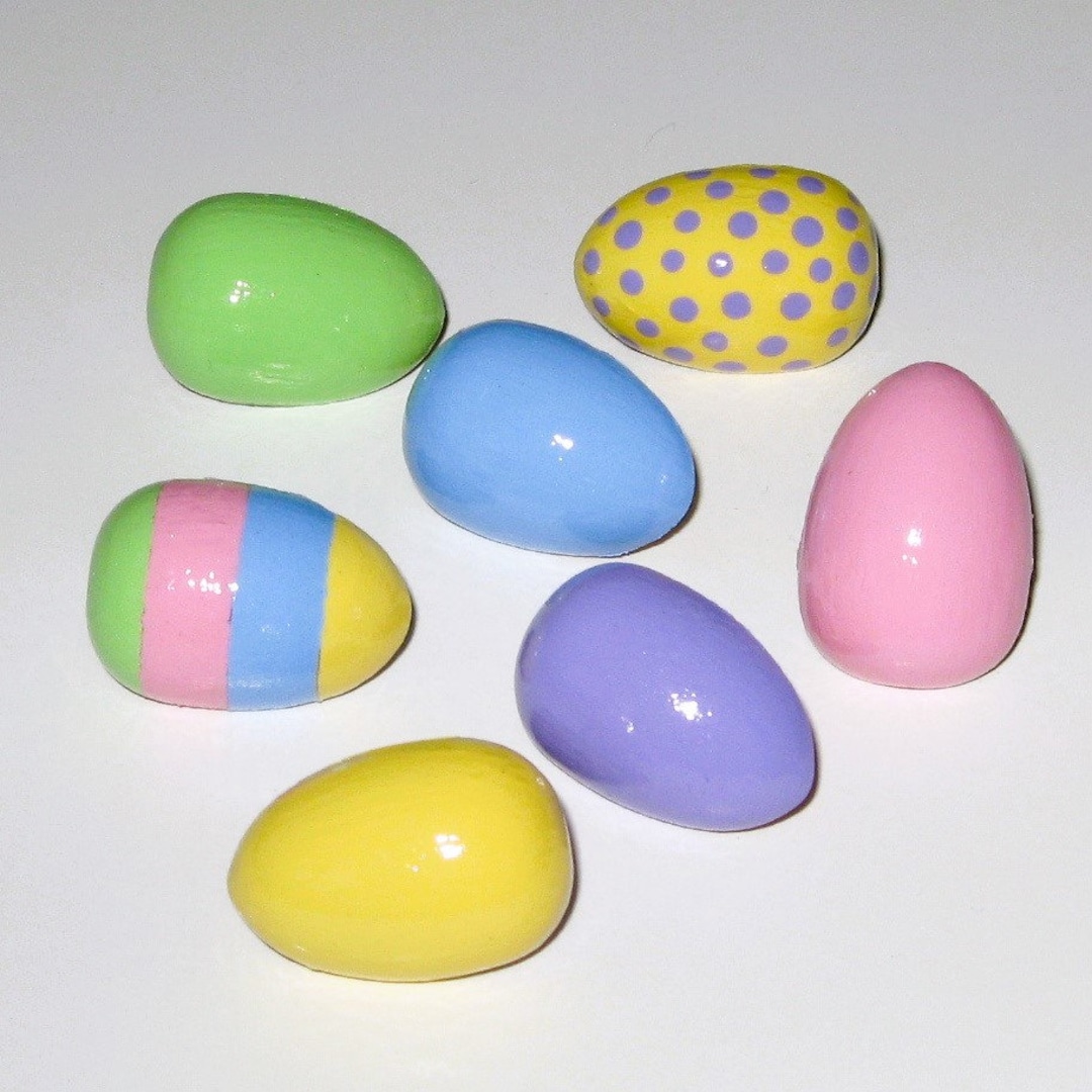Easter Egg Push Pins, Decorated Easter Eggs, Decorative Push Pins, Hand ...