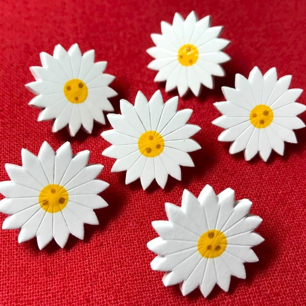 Daisy Push Pins - Etsy