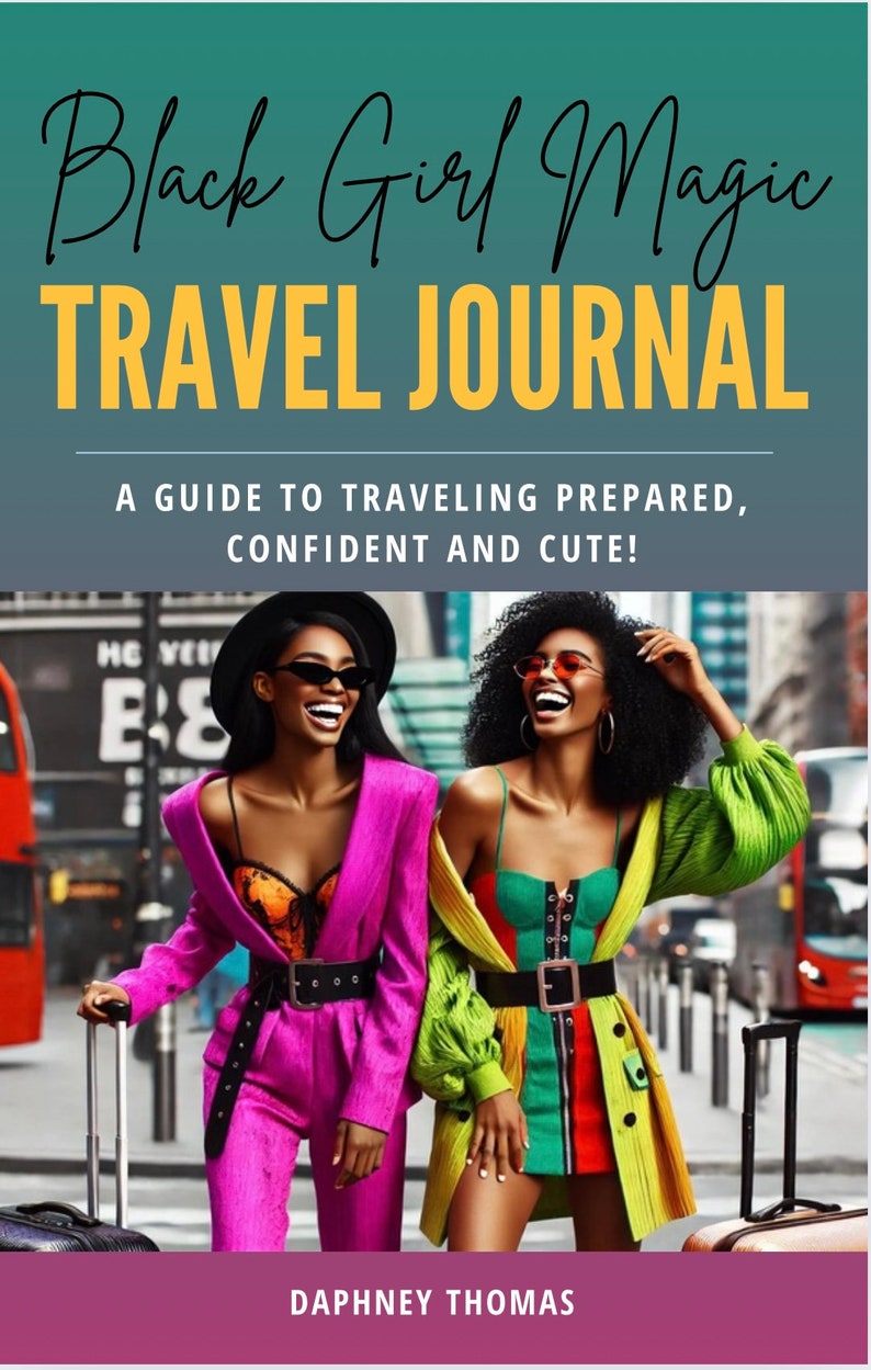 Black Girl Magic Travel Journal - Etsy