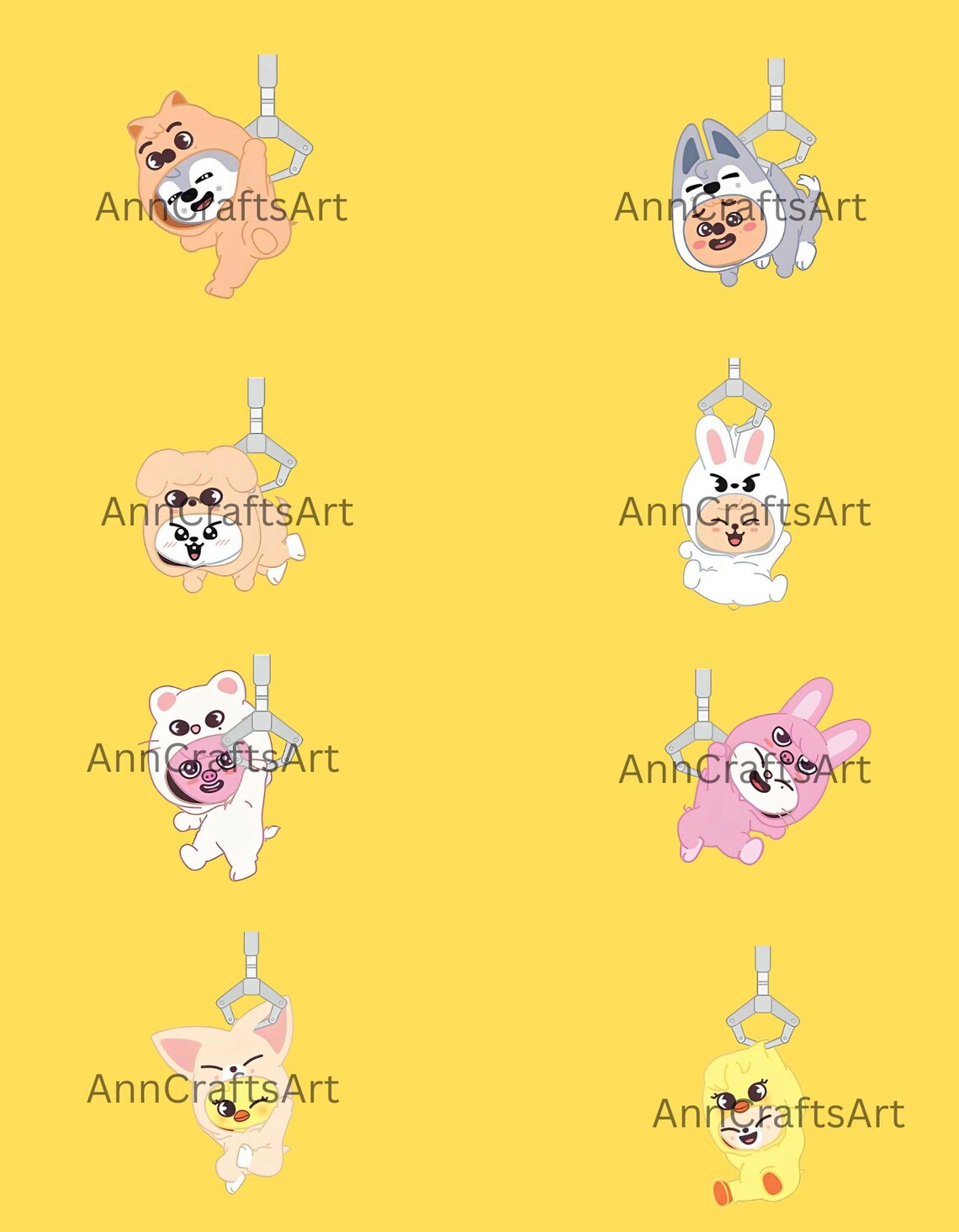 SKZOO FULL Sticker SET - Etsy
